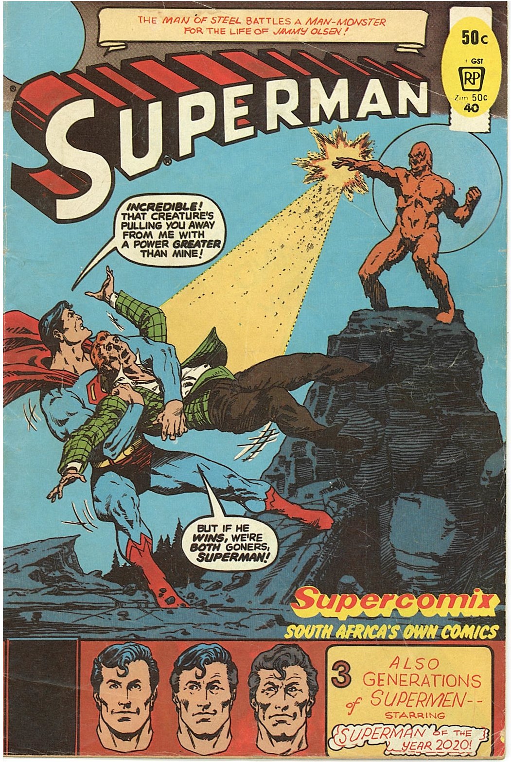 South African Comic Books: Supercomix Superman