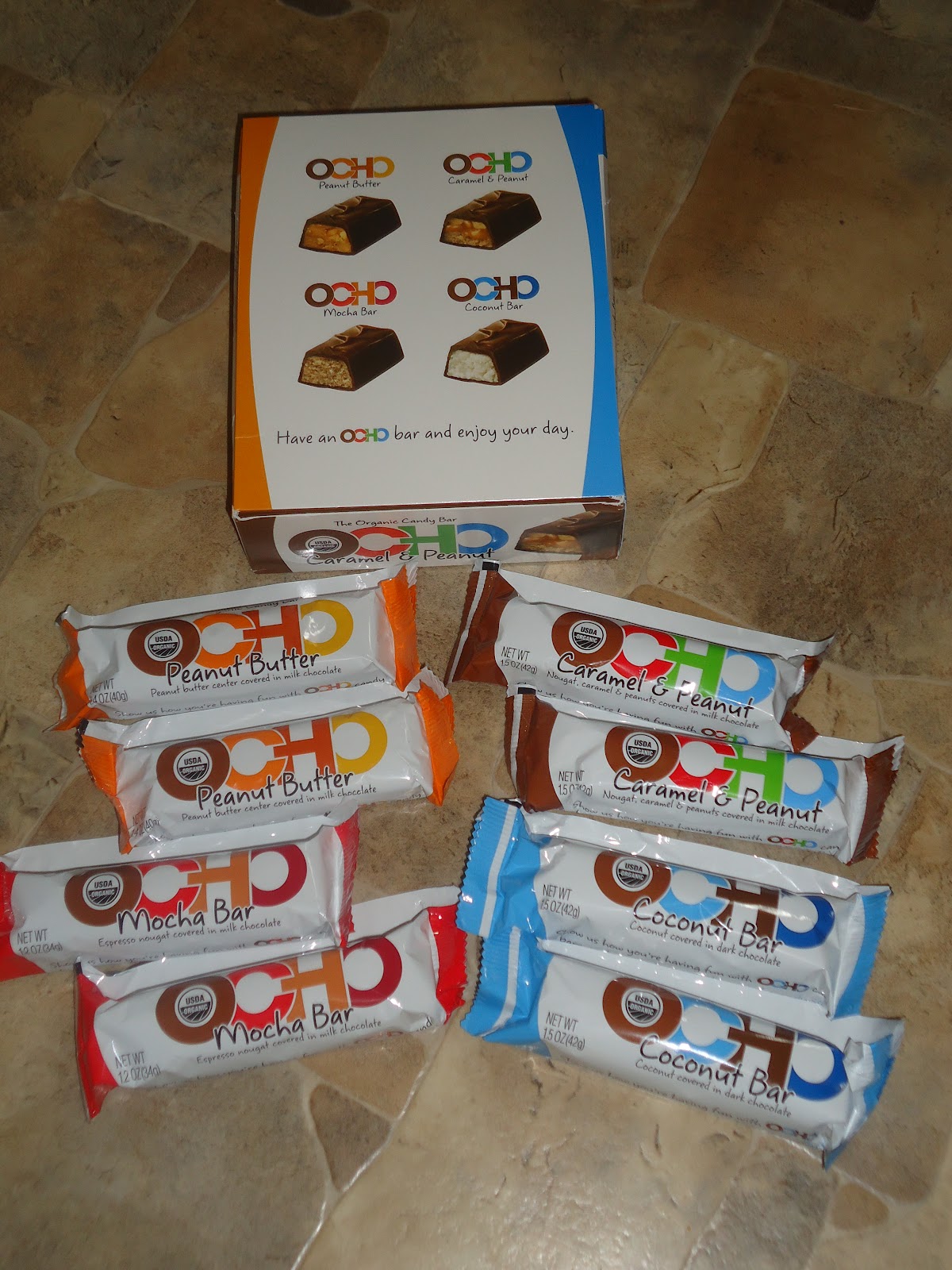 Fishful Thinking: OCHO Organic Candy Bars Giveaway / Review 5 Winners ...