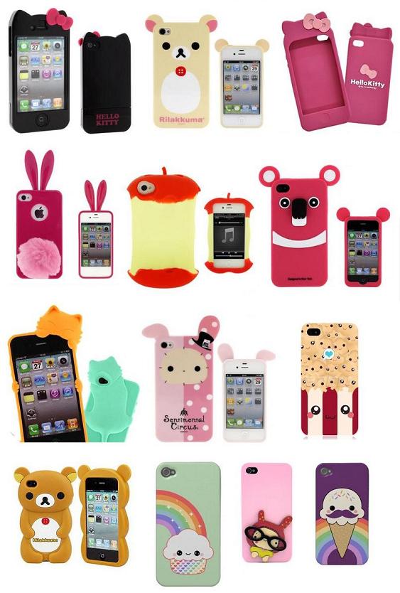 Justly: Capas fofas para iPhone.