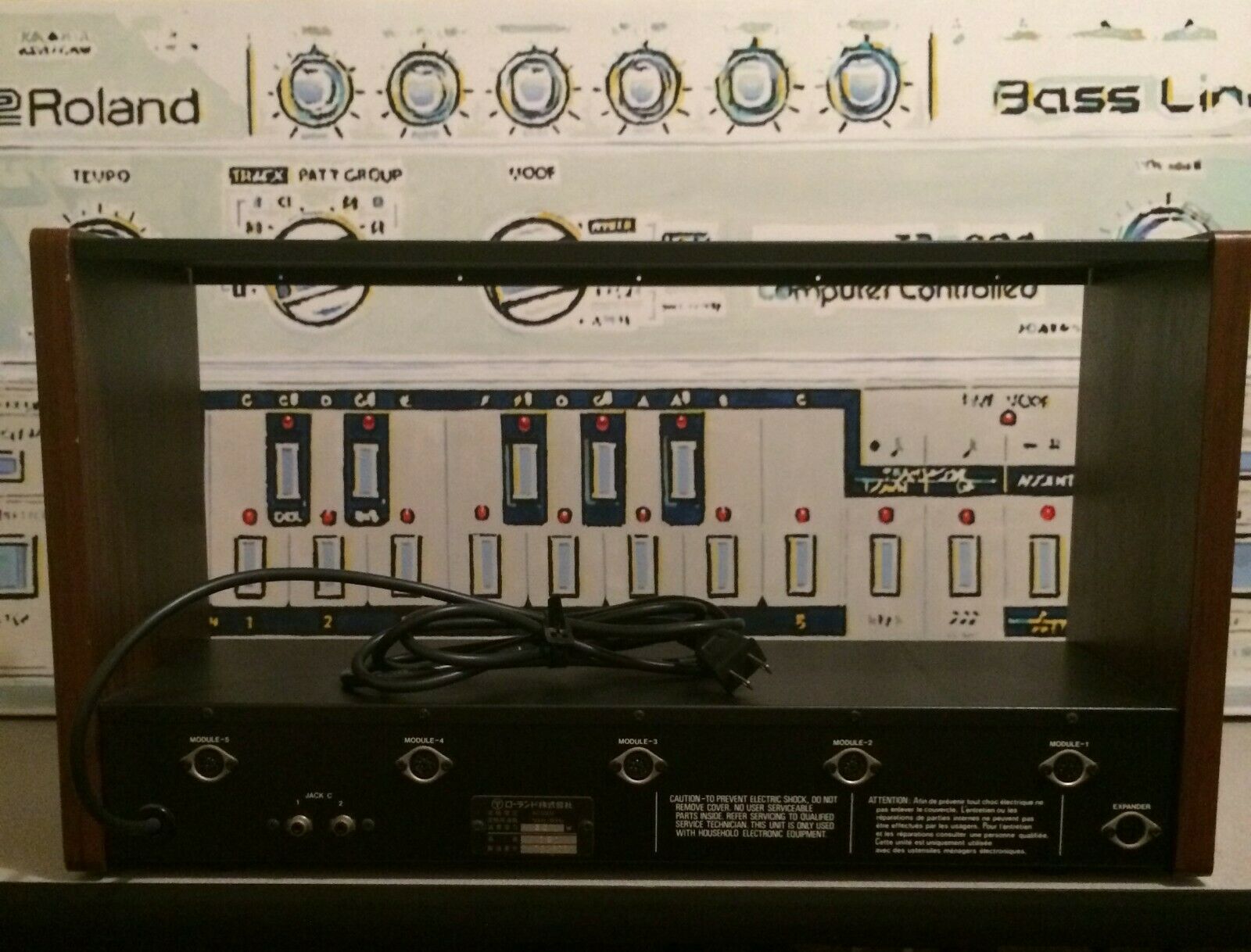 MATRIXSYNTH: Two Roland System 100m 191J Racks