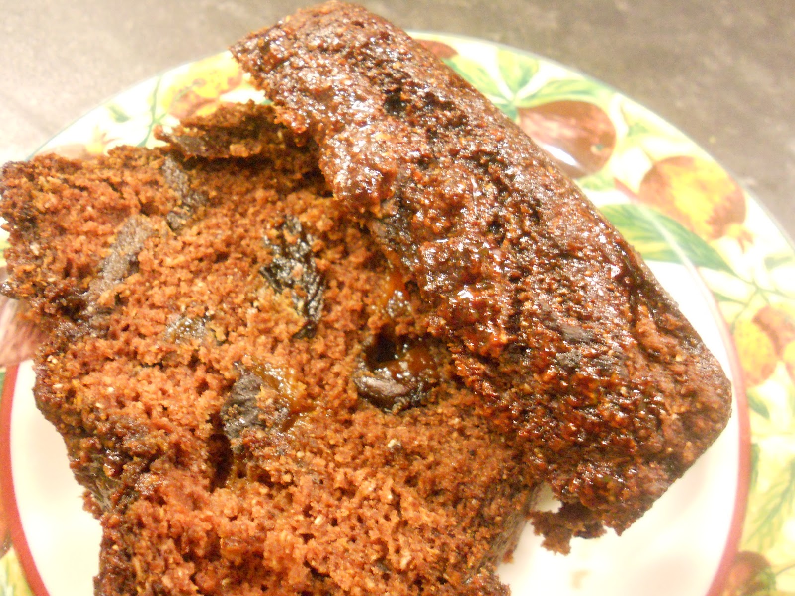 Sticky Prune Cake- vegan, no added sugar