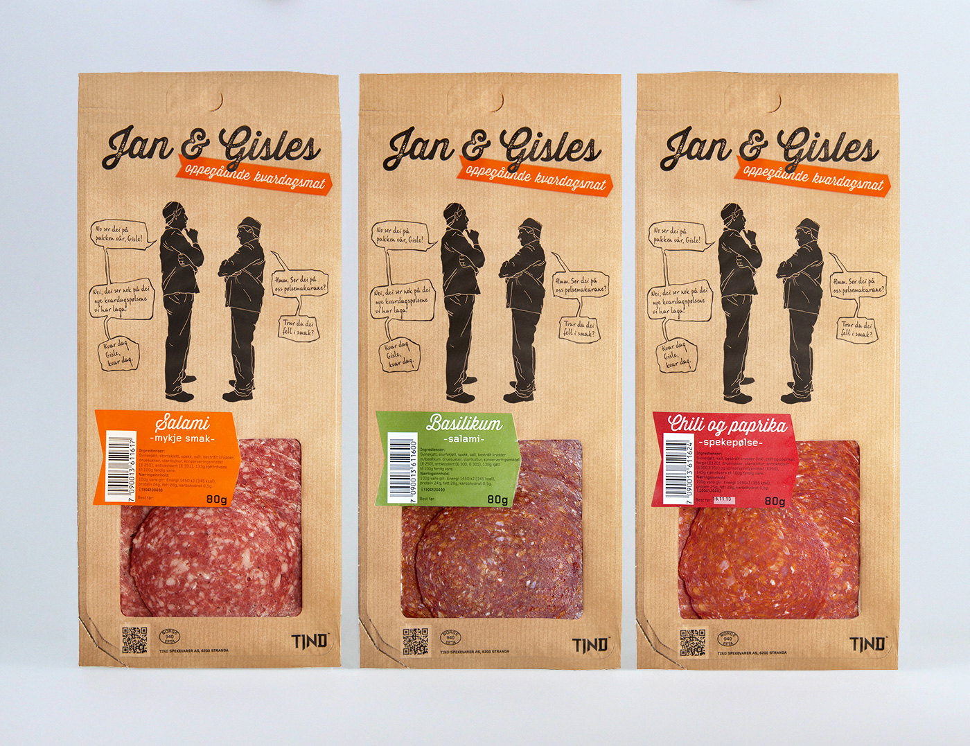 Jan & Gisles – Packaging Of The World