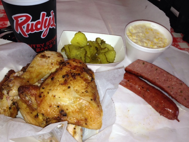 Man Up: Tales of Texas BBQ™: Sunday lunch at Rudy's (Austin, TX)
