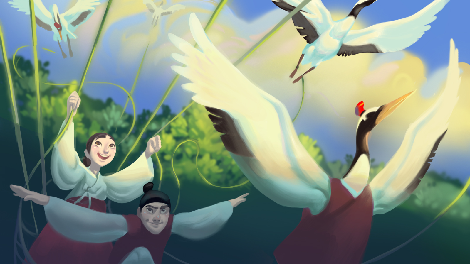 Color and Story: Spring 2013 Wild Swan Key Scene