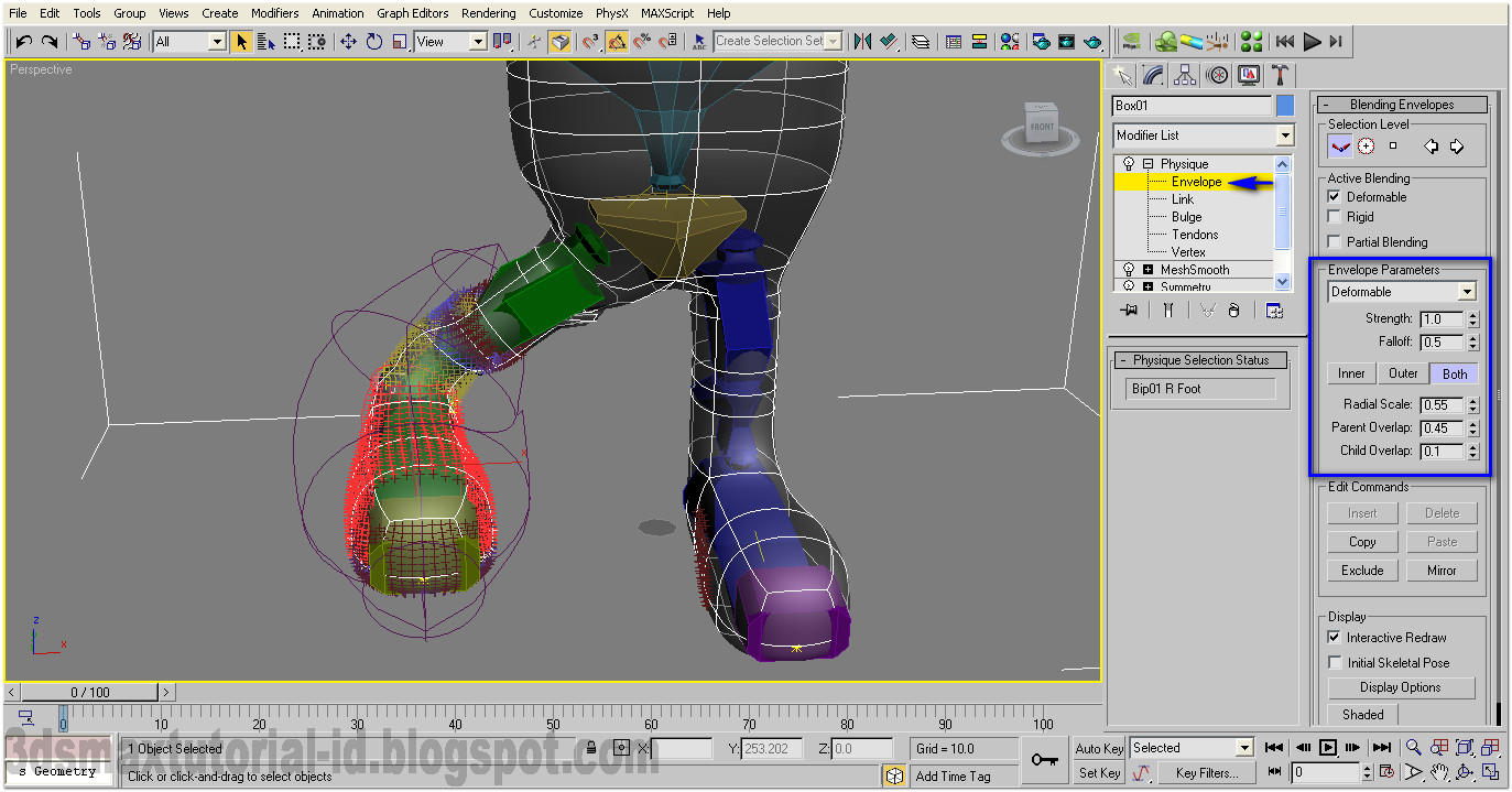 Memasang Biped Pada Alien (3ds Max Rigging Tutorial) ~ 3ds Max Tutorial ...