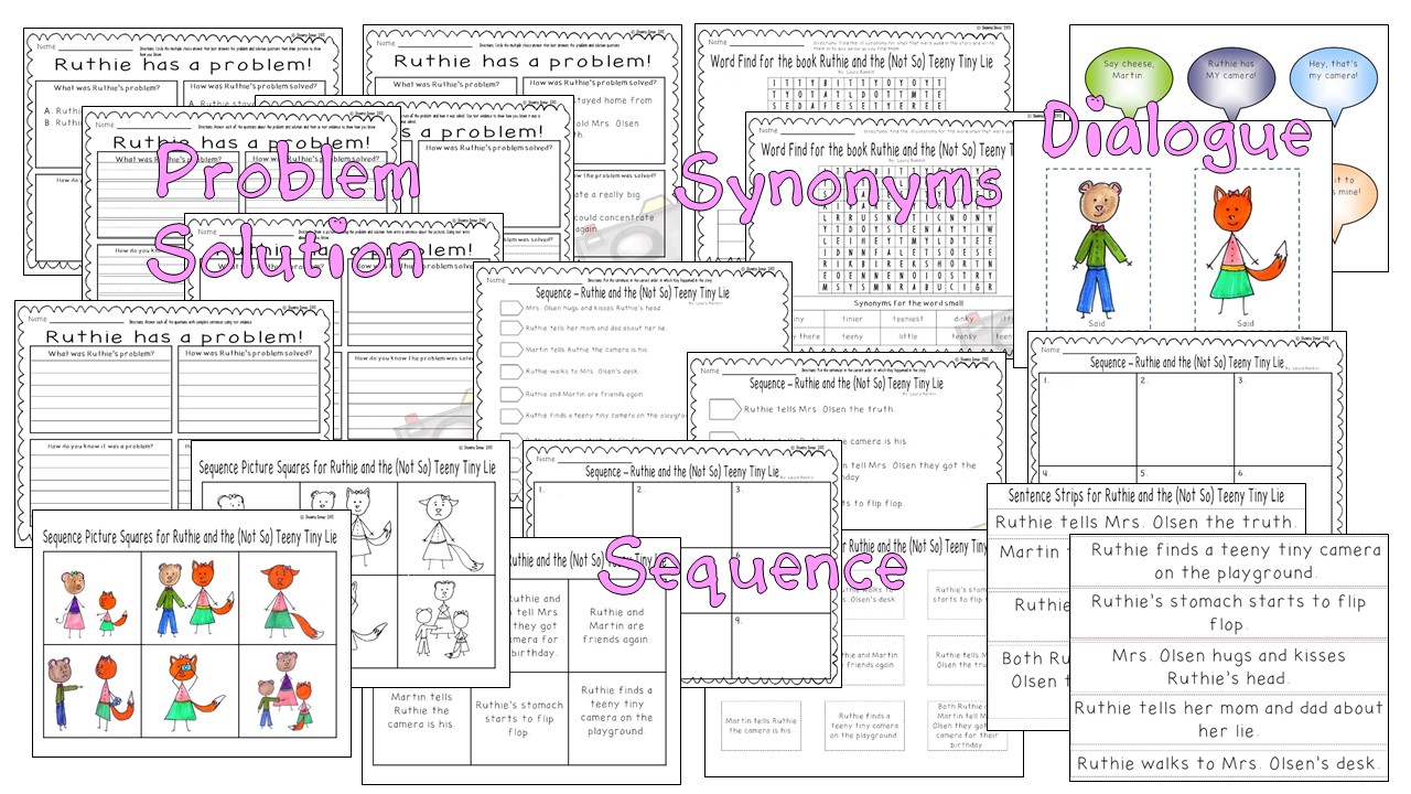 Ruthie and the (Not So) Teeny Tiny Lie by Laura Rankin Teaching Tips ...