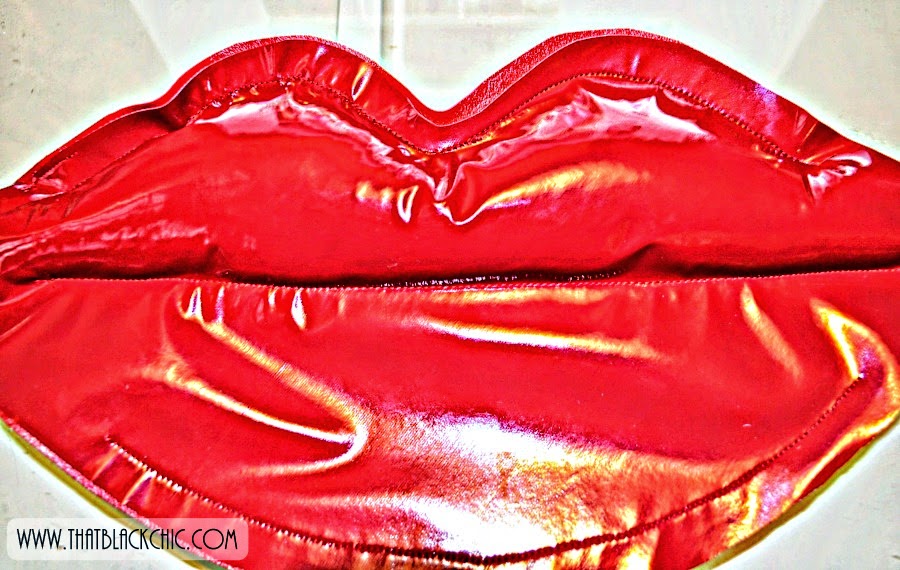 DIY 3-D Red Lips Clutch Tutorial: It's all about the Lips! | That Black ...