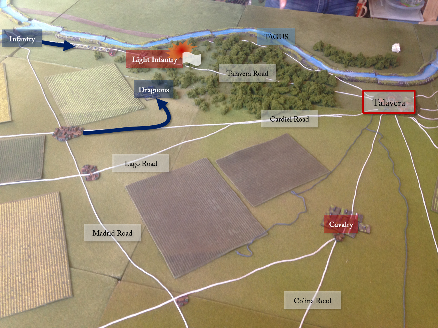 Battle of Talavera - Day One