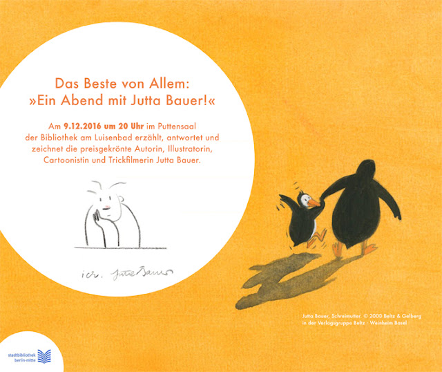 Das Blog der Stiftung Illustration: Ein Abend mit Jutta Bauer