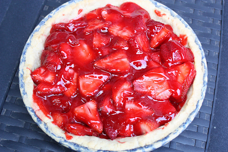 Just a Spoonful of: Strawberry Glaze Pie