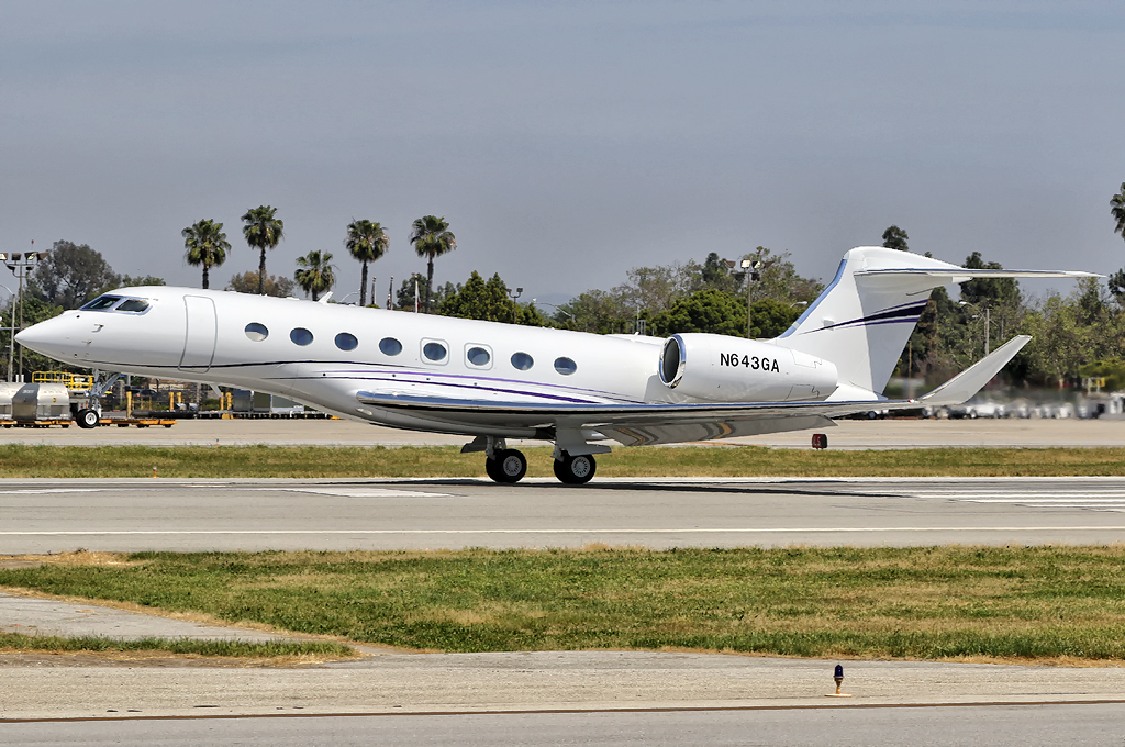 Aero Pacific Flightlines: Gulfstream G650 (c/n 6243) N643GA tbr N919PE