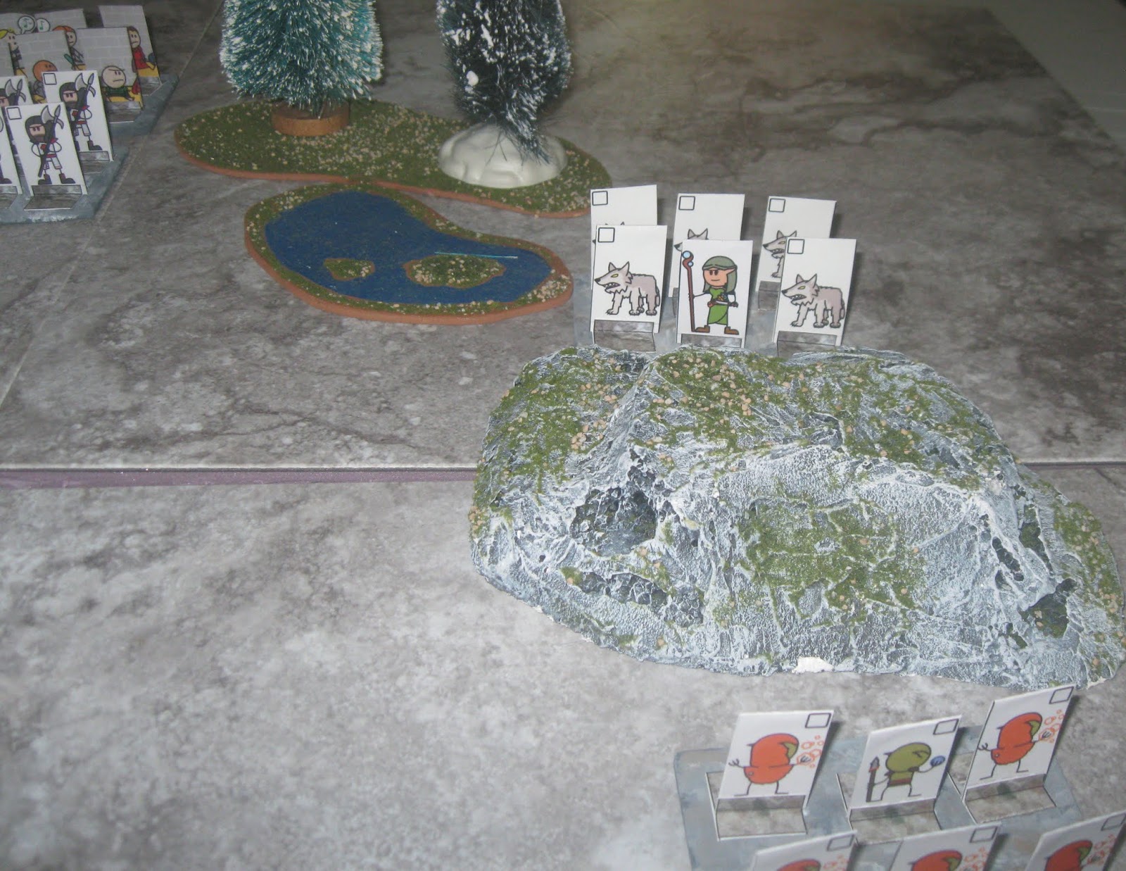 Hodgepodge Lodge: Dragon Rampant- Order of the Stick vs Xykon