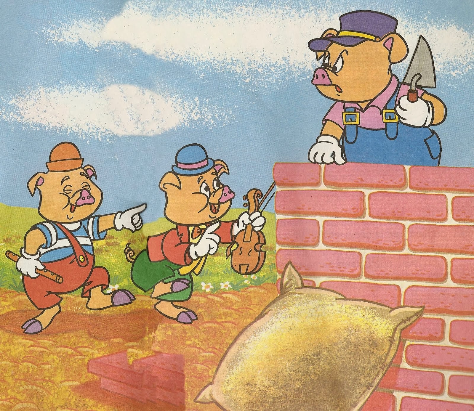 Algo que me gusta: cuento Los 3 chanchitos