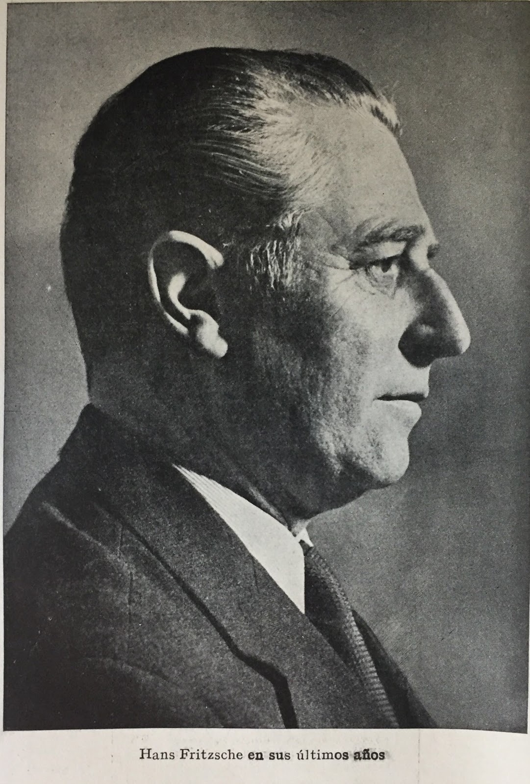 Crítica a la modernidad: La Espada sobre la Balanza, Hans Fritzsche