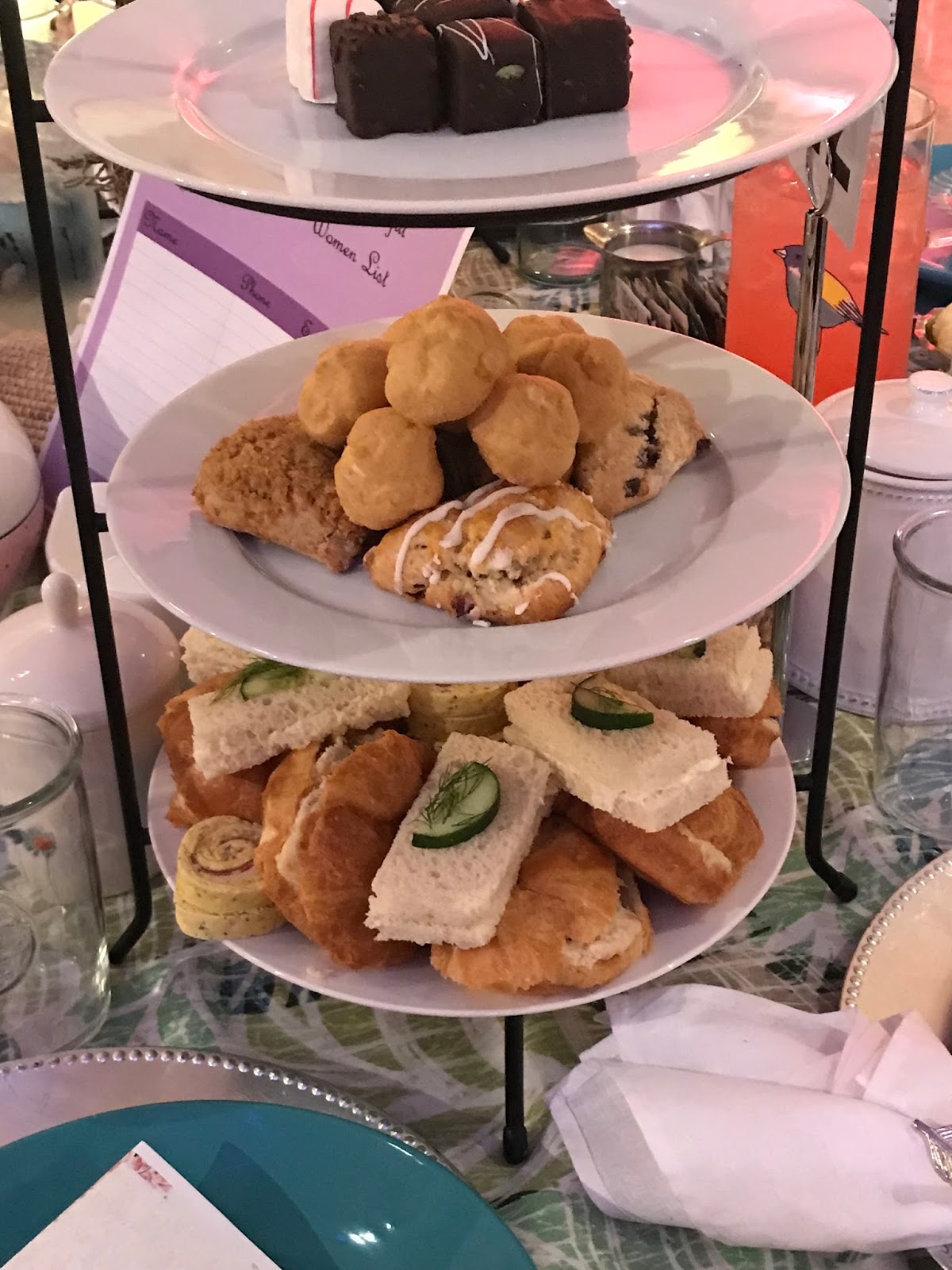 My First Ladies High Tea [The Color Wheel Gallery]