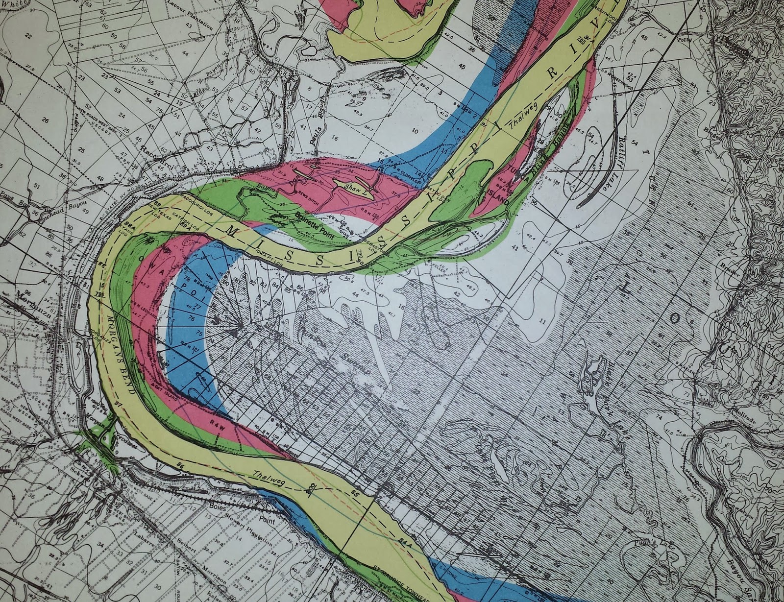 GIS Research and Map Collection: Mississippi River Survey Maps from ...