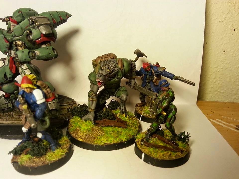 Teacher by Day, Wargamer by Night: Infinity 300 pt MRRF army: Mechs ...