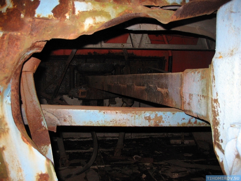 Deserted Places: An abandoned Soviet turbojet train