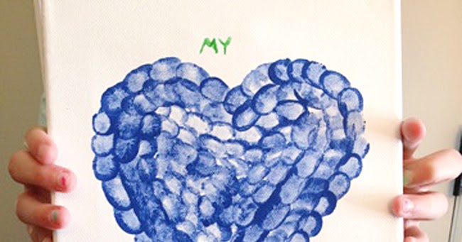 Eye Candy Creative Studio: CRAFT :: Father's Day Thumbprint Art