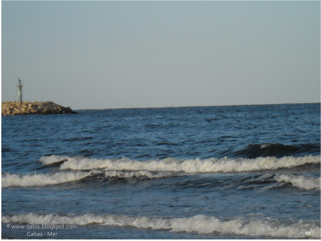 La mer de Gabès en automne Gabès