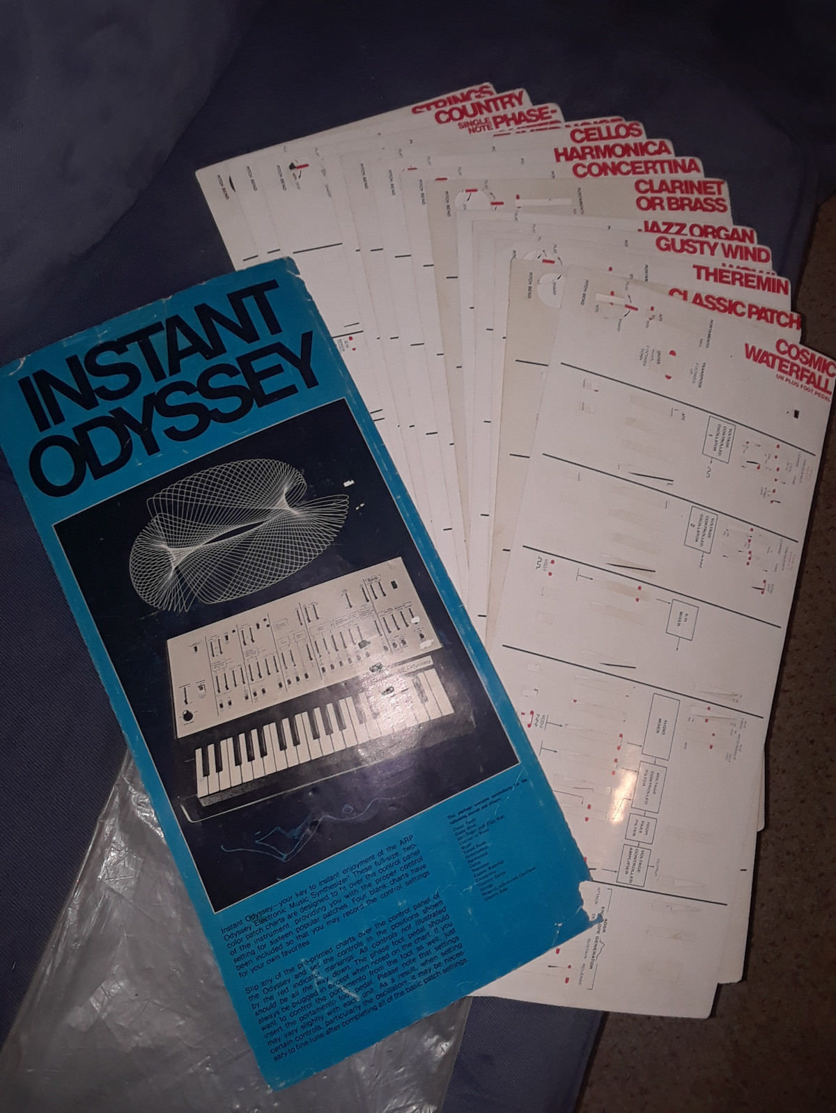 MATRIXSYNTH: Instant Odyssey - Vintage Original Patch Templates for Arp ...