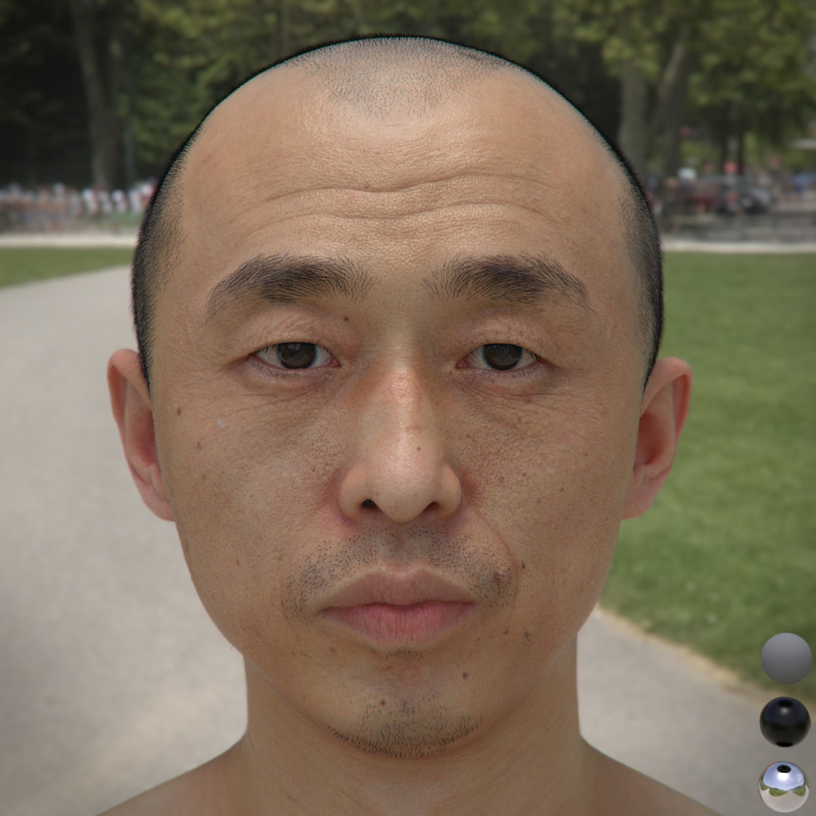 Realistic Human Head study | Computer Graphics Daily News