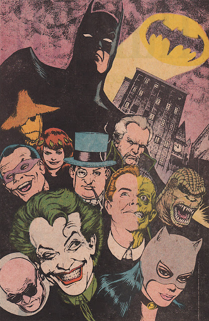 DC Comics of the 1980s: 1989 - Batman Villains by Kevin Maguire