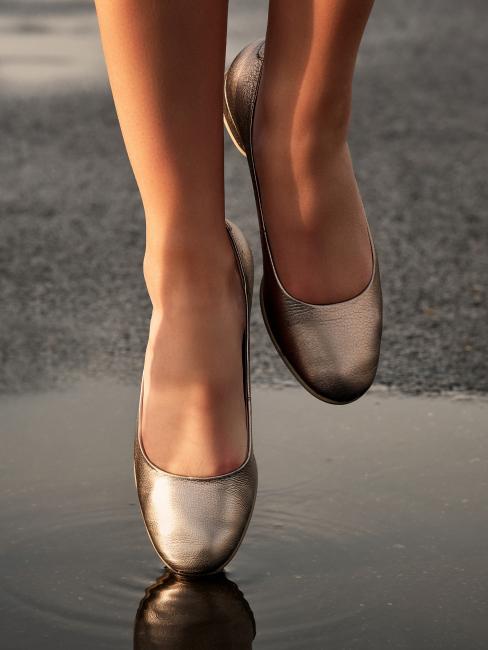 ECCO ANINE - SEPATU BALET TAPAK RATA YANG ULTRA-MODEN