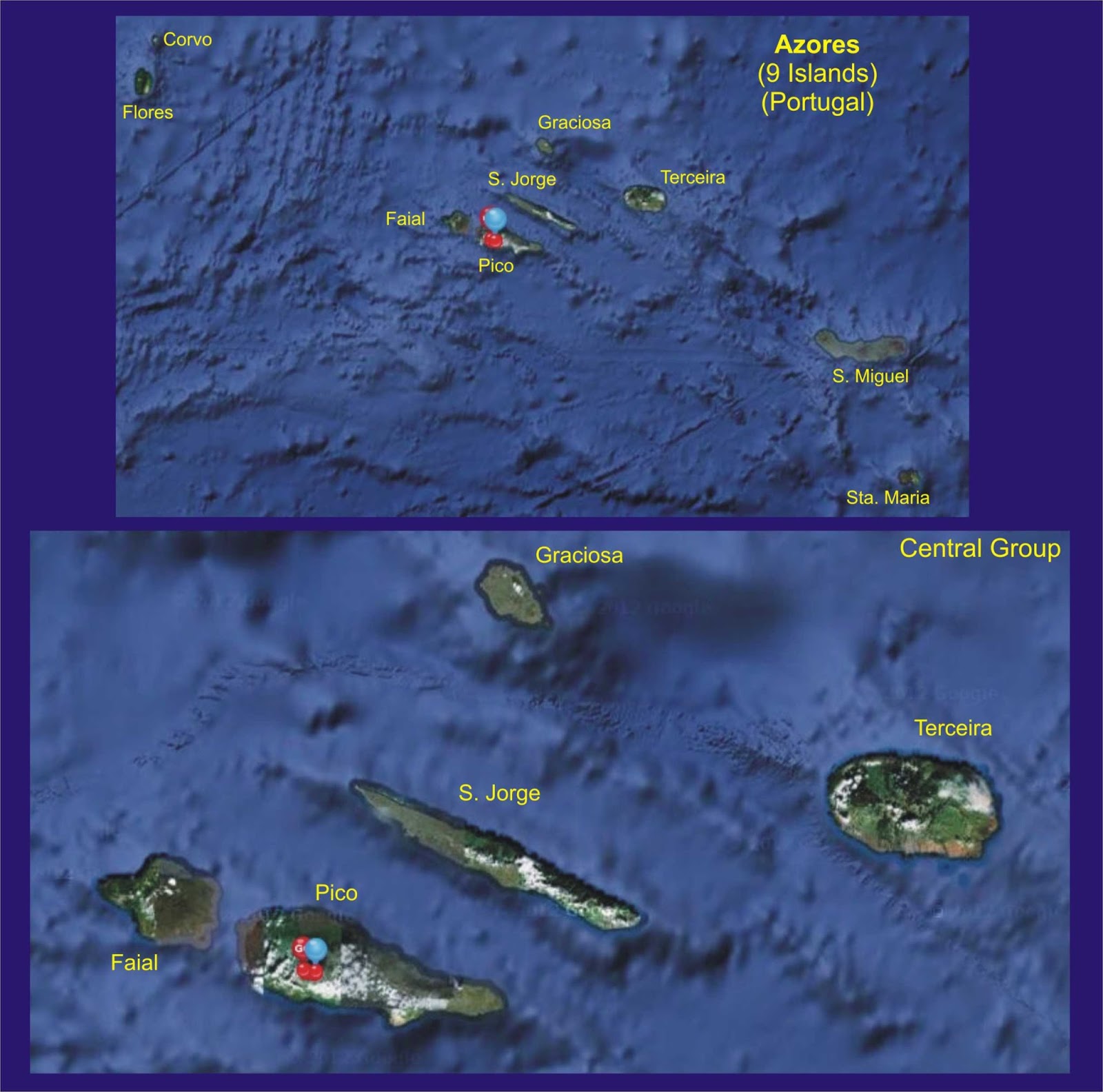 FLAVIUS ATLANTIKUS: Pico Island Landscape - Summer 2012 Azores ...