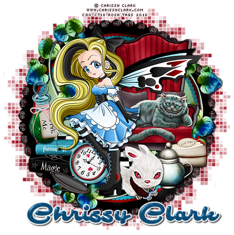 ROSA TAGS: TAG 66 DEL 2016. CHRISSY CLARK.