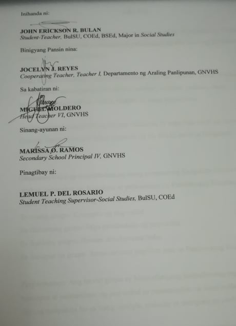 My Final Demonstration Teaching