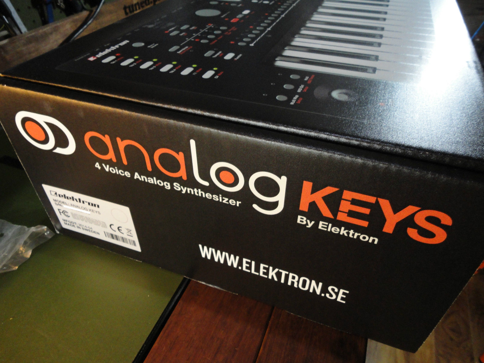 MATRIXSYNTH: Elektron Analog Keys - "Flagship" 4 Voice Analog Synthesizer