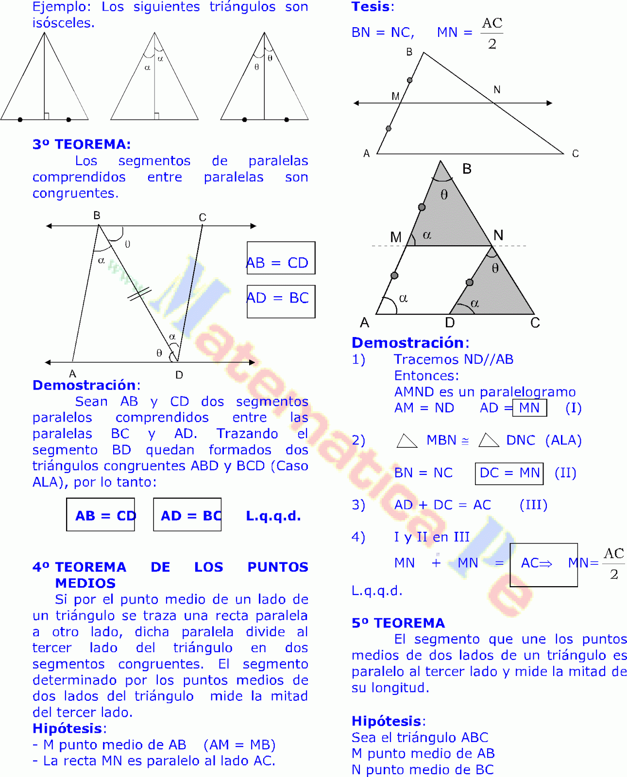 CONGRUENCIA DE TRIÁNGULOS EJERCICIOS RESUELTOS DE GEOMETRÍA PLANA ...