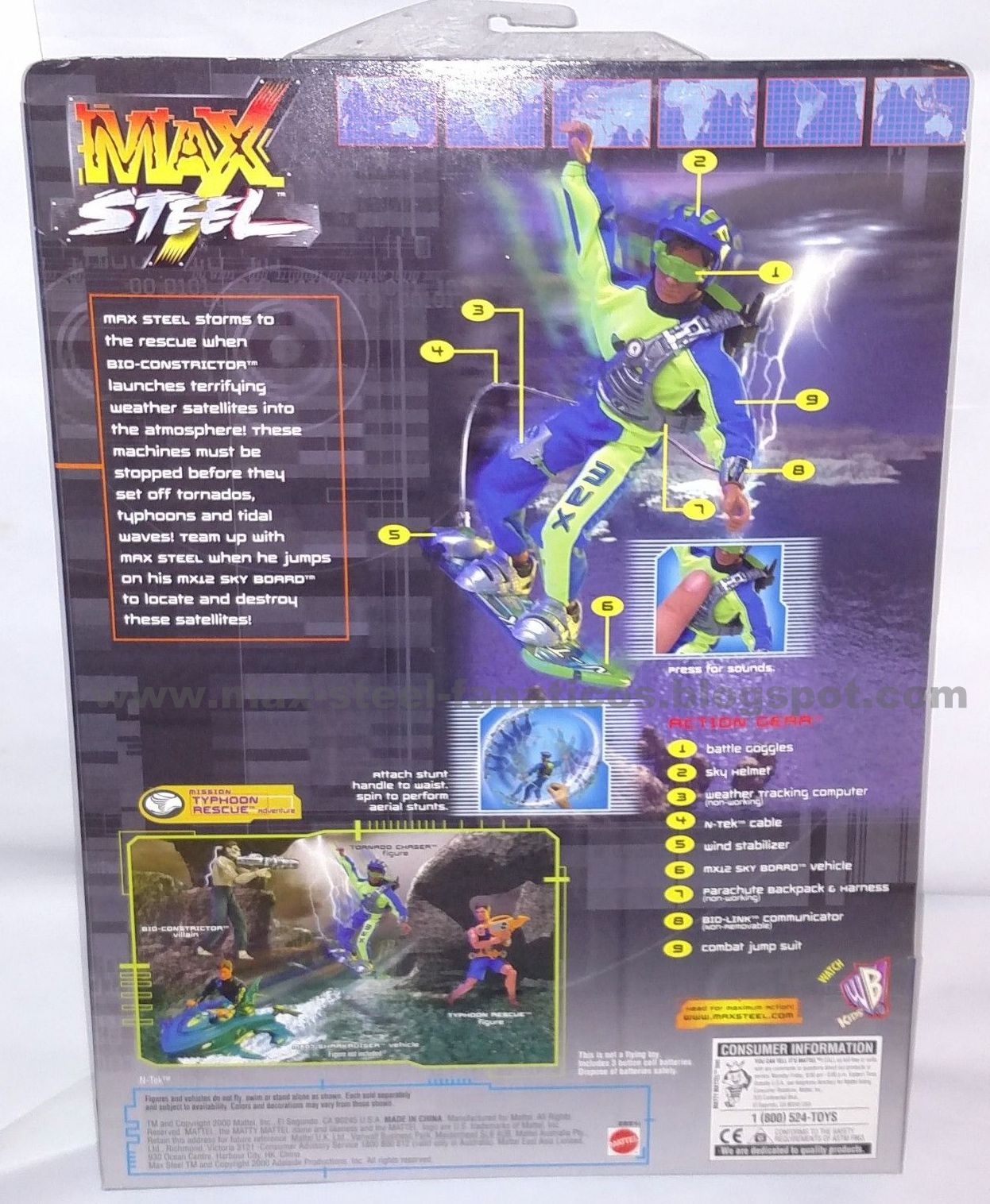 Max Steel Fanáticos: Complemento