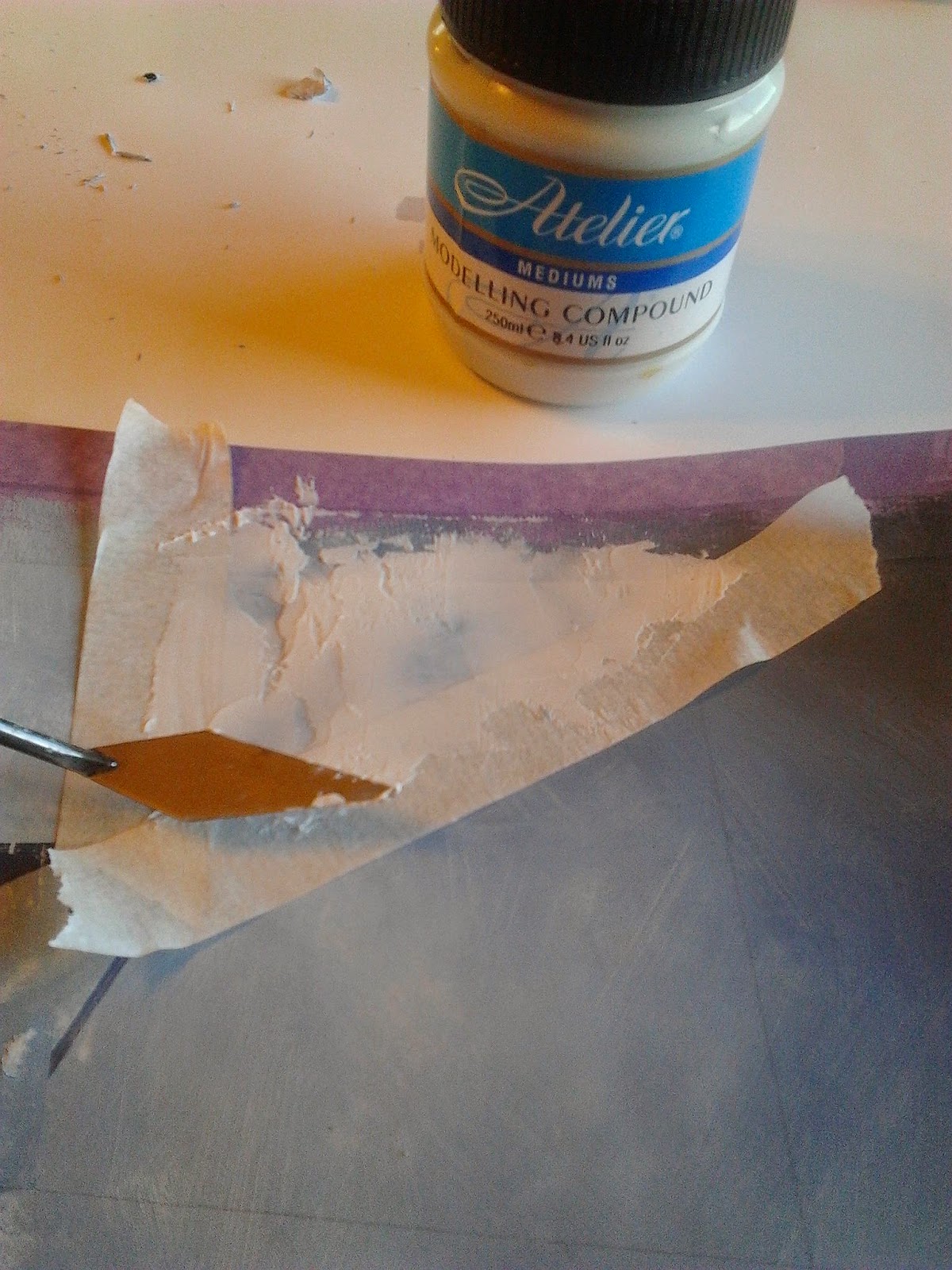 Once again: How to do an acrylic paint image tranfer....