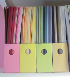 Paper Craft Workshop: Cardstock Storage Quick Tips