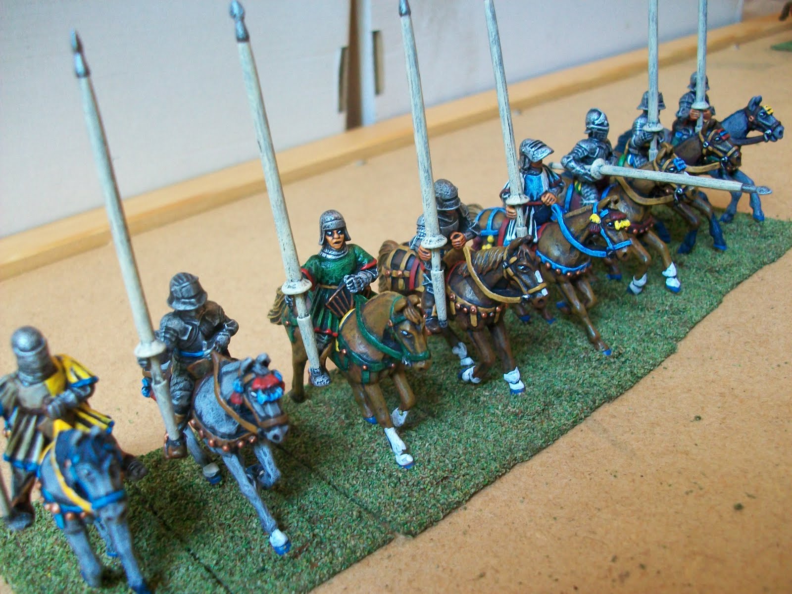 Camisado: Elmeti and more Men at Arms