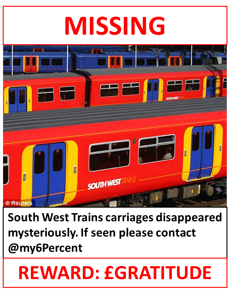 South West Trains: Tales from Commuterville @My6Percent: March 2012