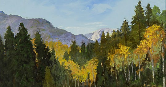 Susan Fowler Fine Art: Colorado Landscape Oil Painting "Angel Creek in ...