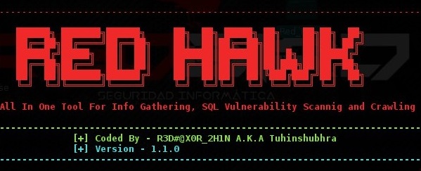 Red Hawk Information Gathering Tool - RedBird Seguridad Ofensiva ...
