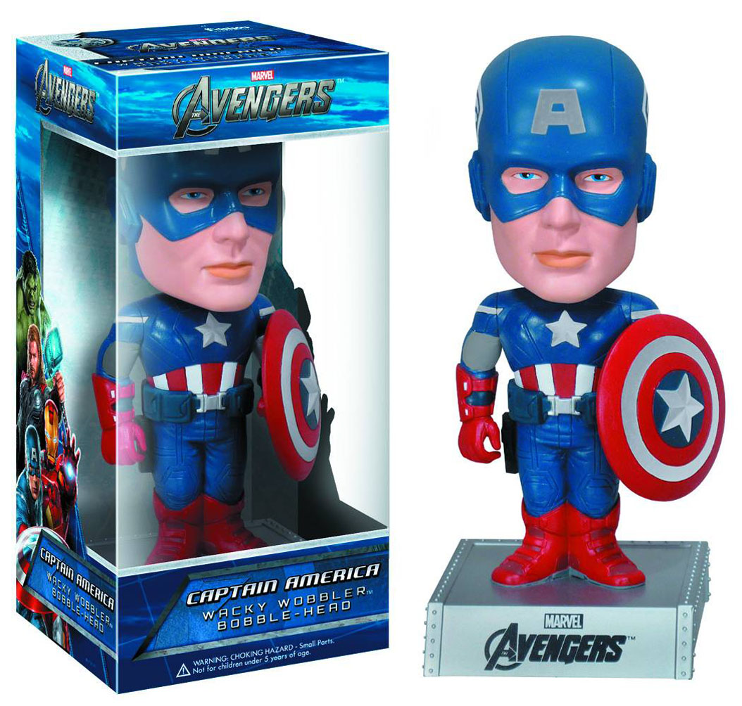 SNEAK PEEK : "The Avengers" Assemble As 'Bobble-Heads'
