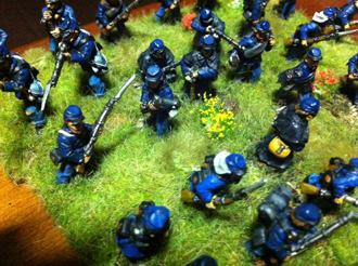 Project Black Powder: Re-basing ACW Yank miniatures