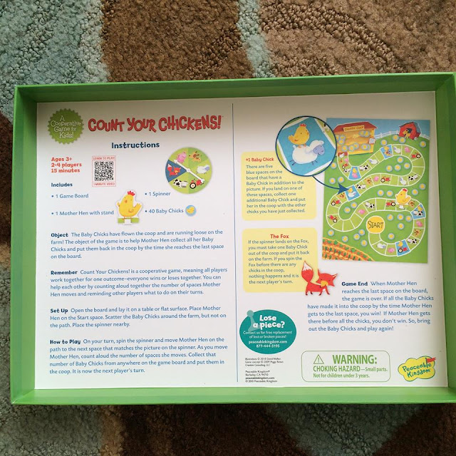 Thoughts of Fluff: Count Your Chickens! (game review)