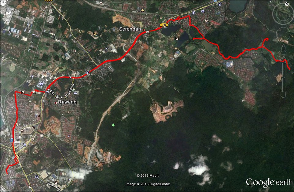 haPpY HaPpY: CNY - Ride to Serendah Waterfall from Rawang