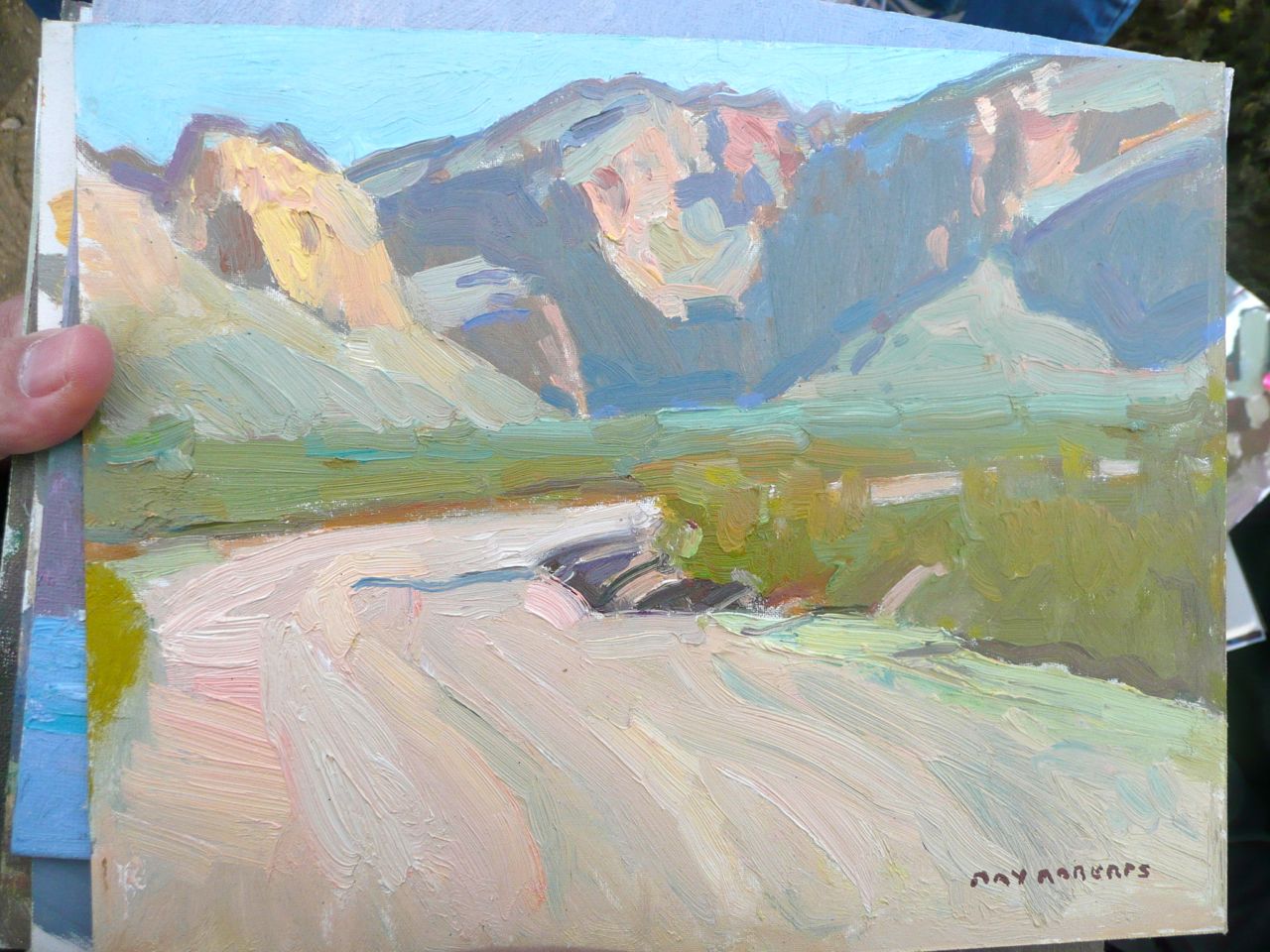 Jose's Art Journal: Ray Roberts' Workshop Day 1