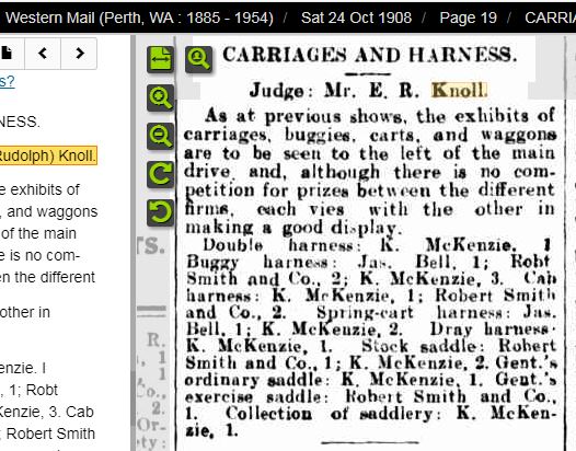 Knolls On The Southern Earth: - the Knoll Families of Australia