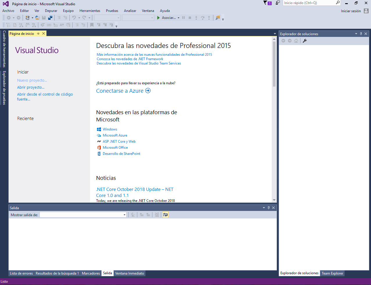 Visual Basic .NET Facil: Introducción a Visual Studio 2015 (Parte II: Primer Proyecto)