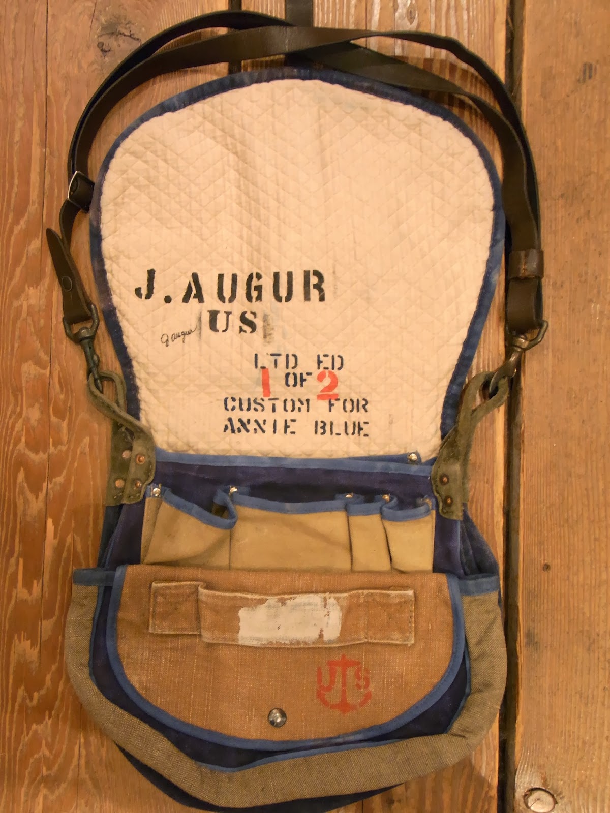 Annie Blue: J Augur Design "INDIGO" Custom for Annie Blue "Limited Edition"