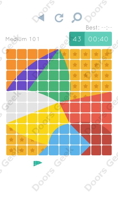 Blocks & Shapes [Medium] Level 101 Solution ~ Doors Geek