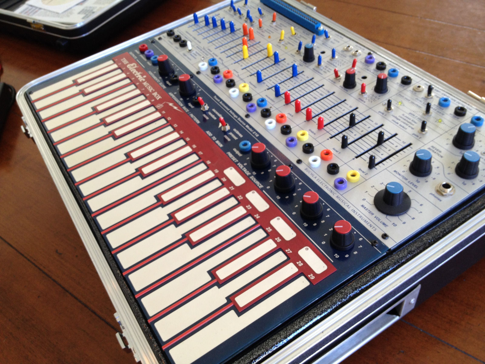 MATRIXSYNTH: Buchla Music Easel Analog Suitcase Modular Synthesizer